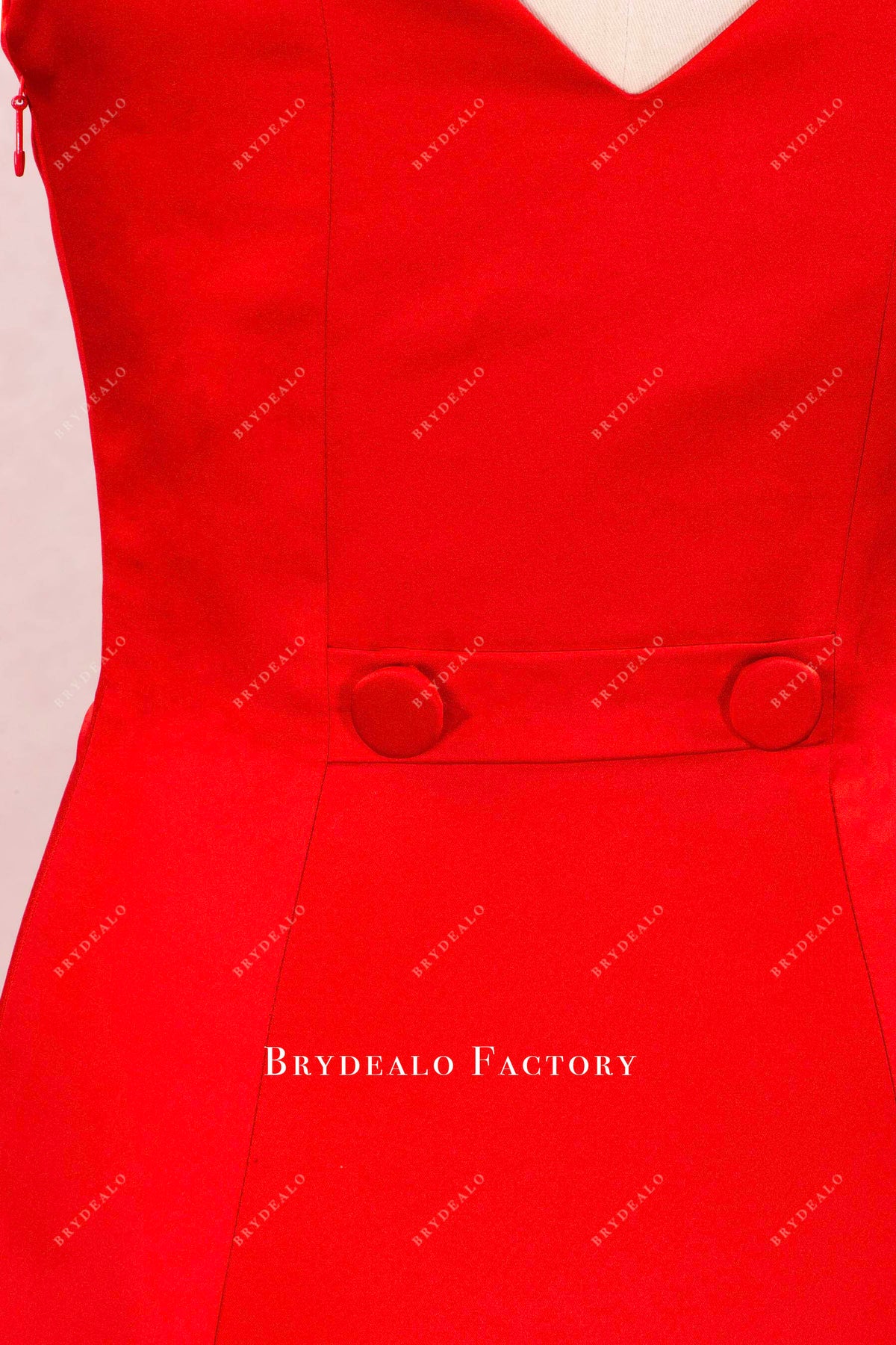 Classic Princess Seams Satin Fit Flare Satin Prom Dress