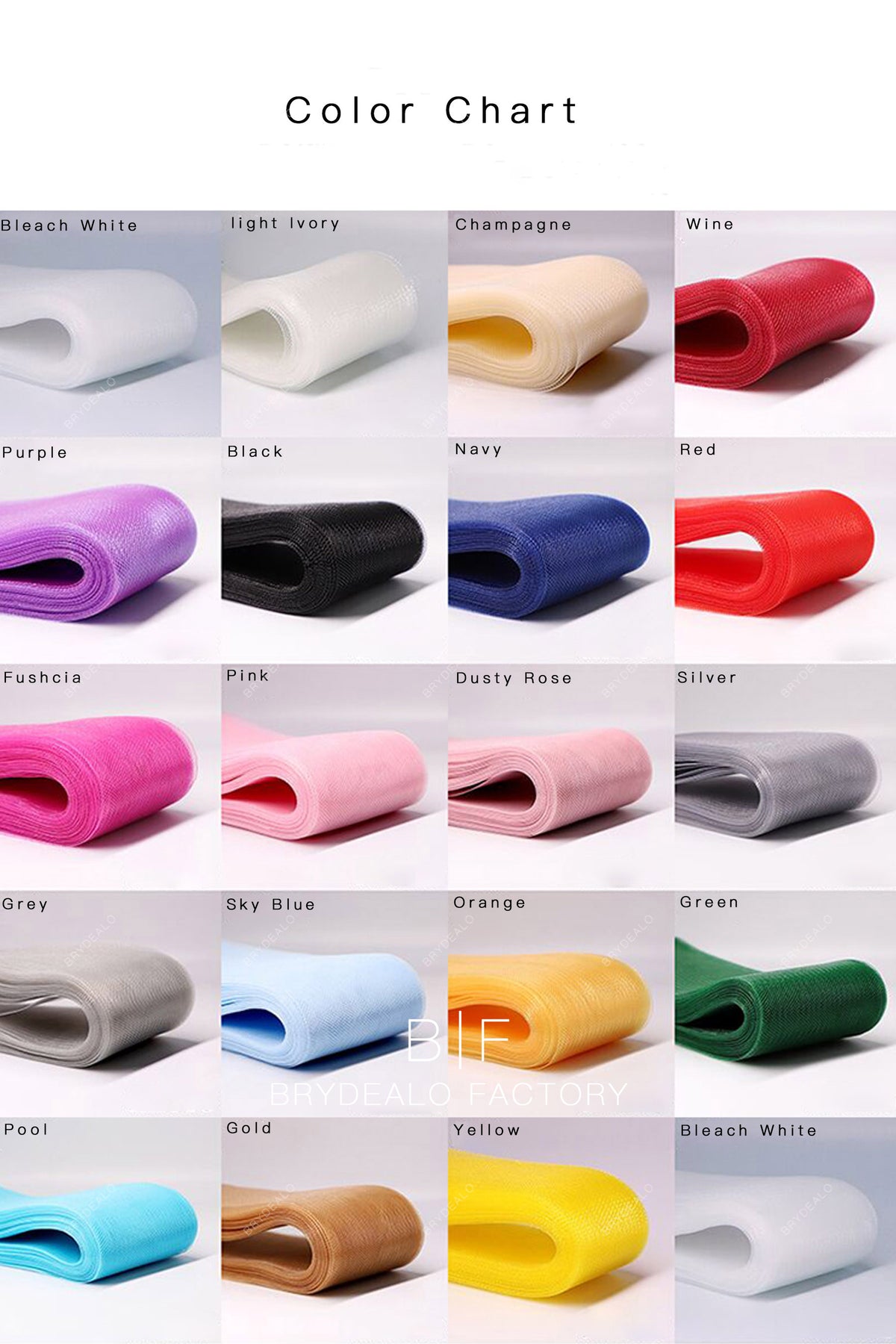 Transparent Stiff Crinoline Horsehair Braid｜19 Colors