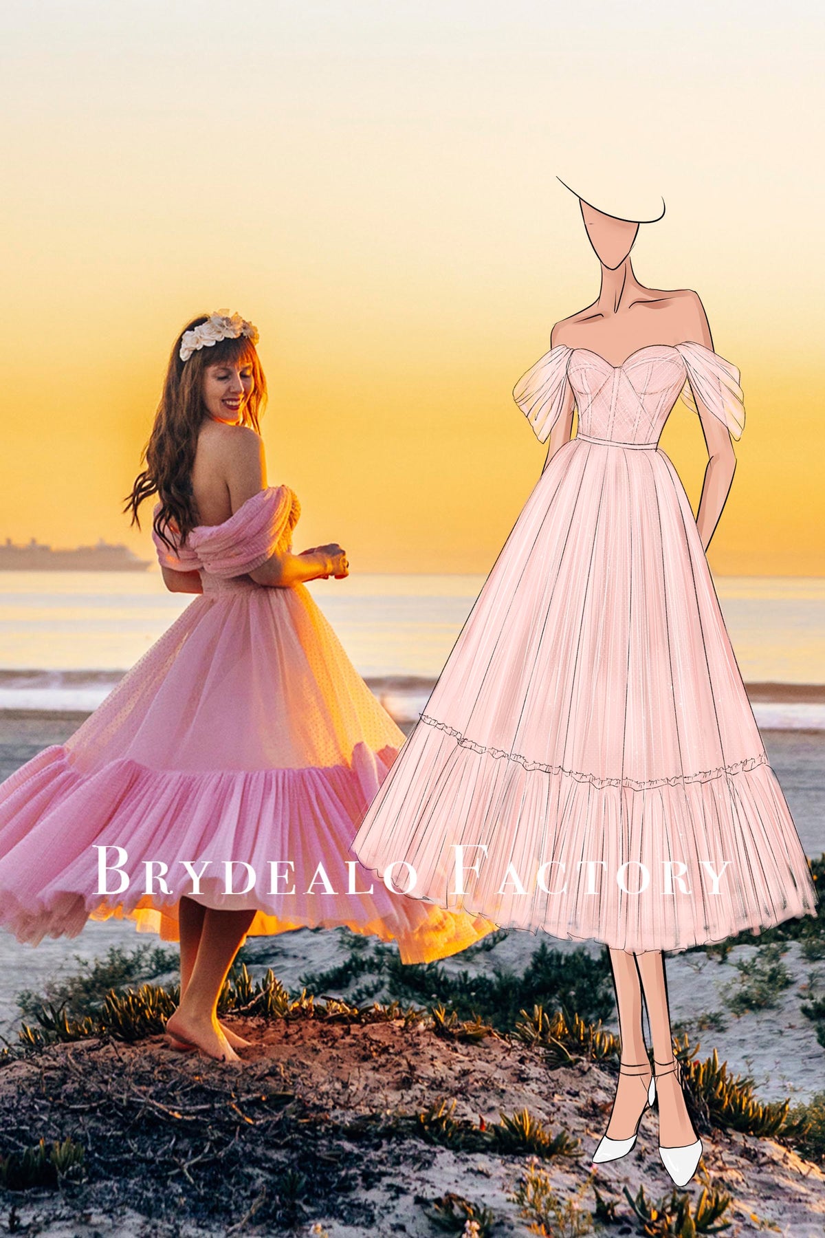 Custom Wedding & Formal Dress Sketch